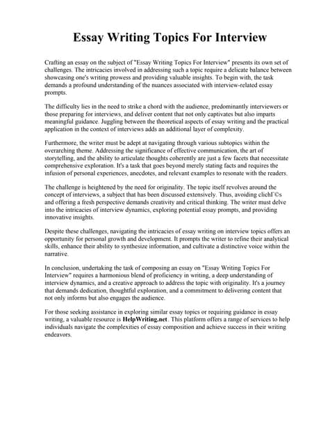 Example Of An Interview Essay.pdf