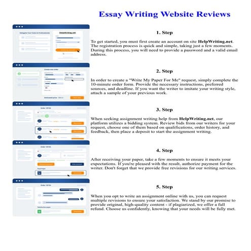 Essay Writing Website Reviews | PDF