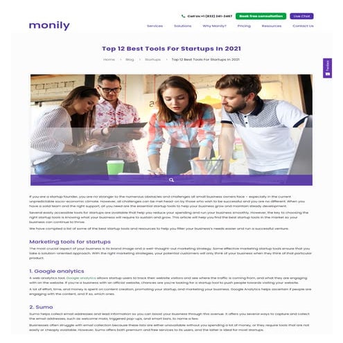 Top 12 Best Tools For Startups In 2021 | PDF