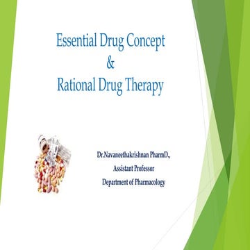 Essential drug concept & Rational drug use.pptx