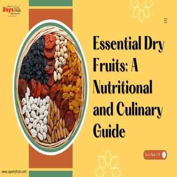 Essential Dry Fruits A Nutritional and Culinary Guide.pdf