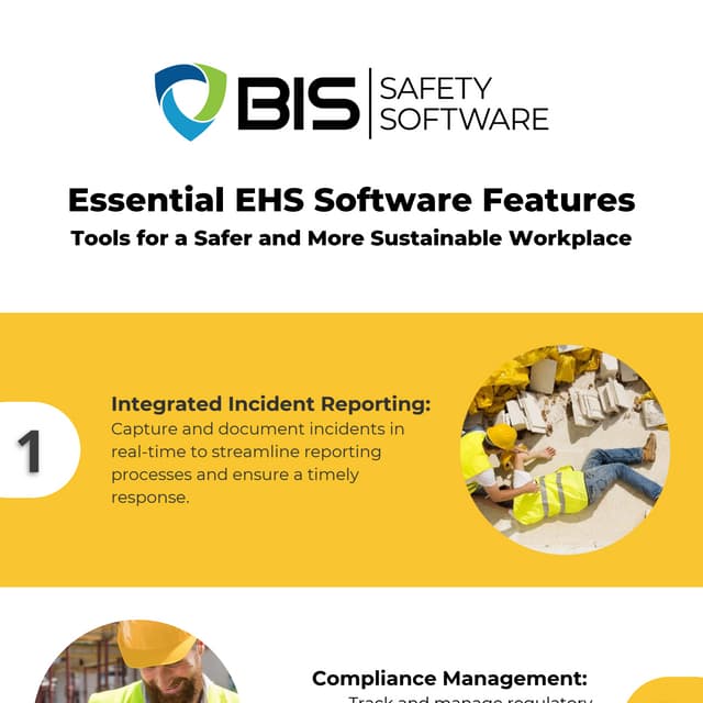 Essential EHS Software Features - BIS Safety Software USA | PDF