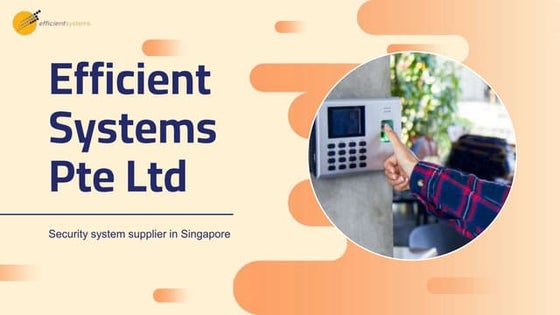 Efficient's Time And Attendance System | PPTX | Business | Business and Finance