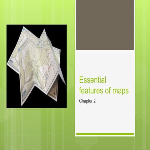 Essential Features Of Maps ( class- 6 ) | PPTX