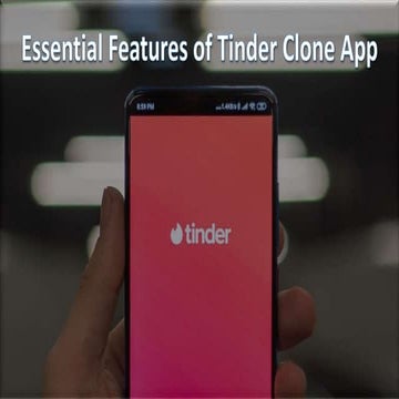Essential Features of Tinder Clone App | PPTX | Dating | Family and ...