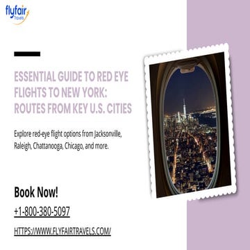 Essential Guide to Red Eye Flights to New York Routes from Key U.S ...