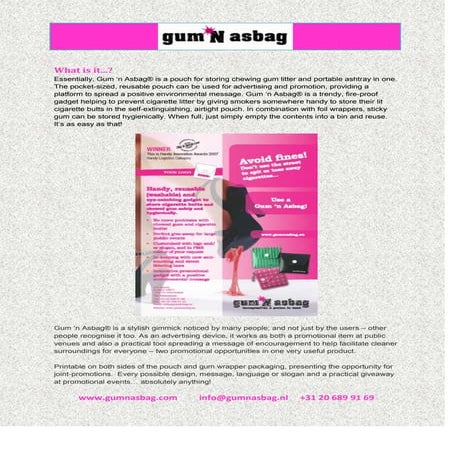 Gum n Asbag | DOCX