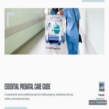 Essential Prenatal Care: Your Guide to a Healthy Pregnancy | PPT