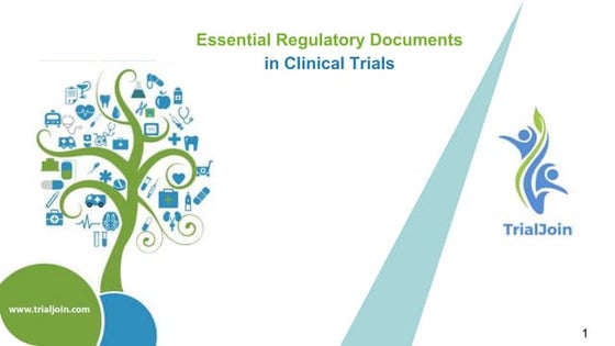 Essential Documents For the Conduct of Clinical Trial | PPTX