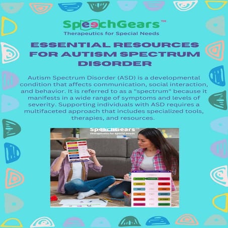 Comprehensive Support and Resources for Autism Spectrum Disorder | PDF
