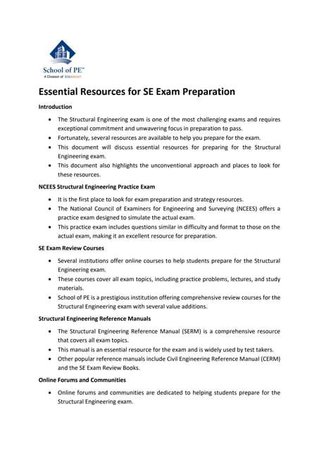 Things to Know Before Taking PE Civil Exam.docx