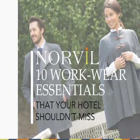 10 WORK-WEAR ESSENTIALS THAT YOUR HOTEL SHOULDN´T MISS | PDF