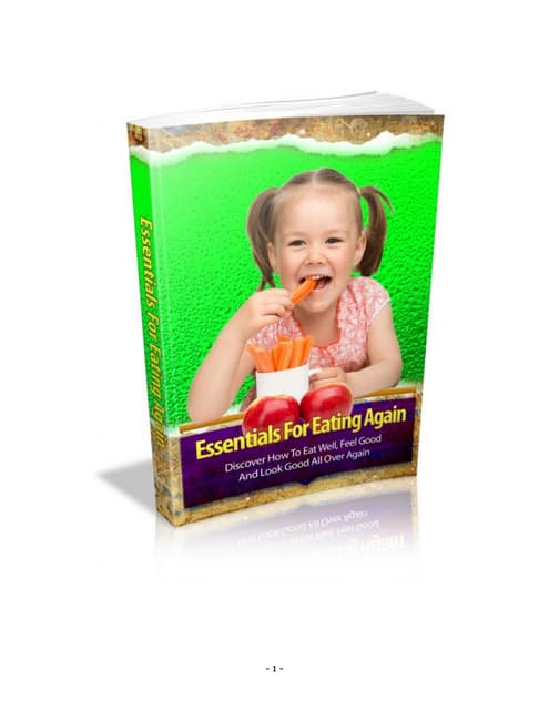 8 Benefits of Eating Healthy | PPTX