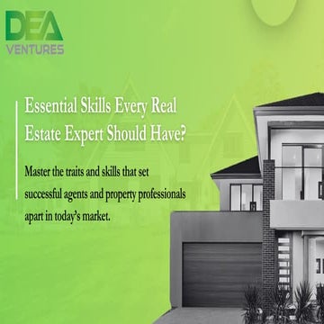 Essential Skills Every Real Estate Expert Should Have | PDF