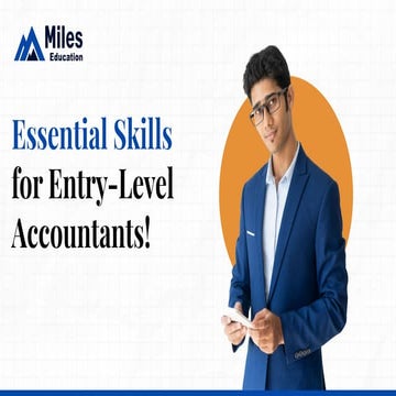 Essential Skills for Entry-Level Accountants | PDF