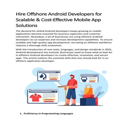 Essential Skills to Look for in Offshore Android Developers in 2025.pdf