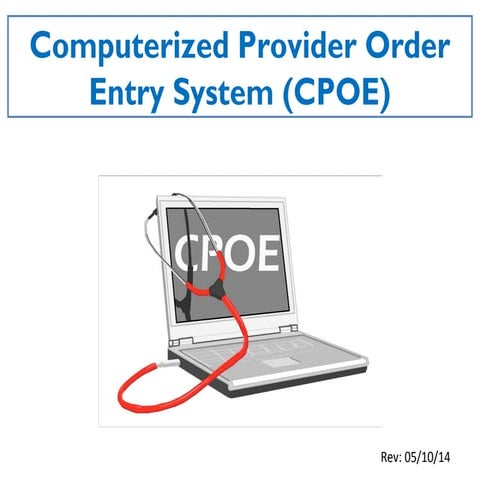 CPOE | PPT