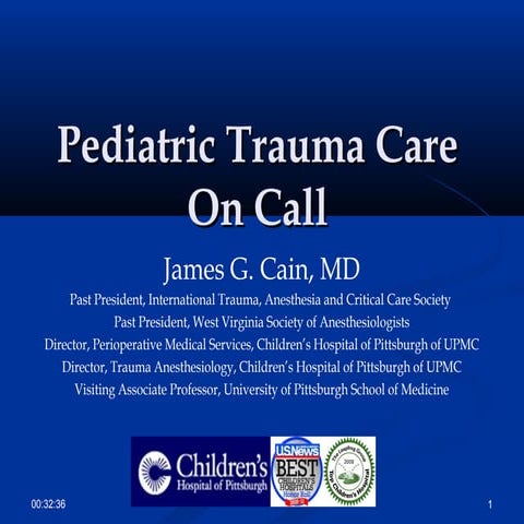 Essentials of pediatric trauma care short september 2012 | PPT