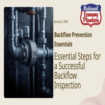 Essential Steps for a Successful Backflow Inspection | PPTX