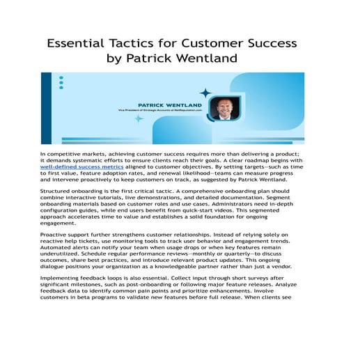 Essential Tactics for Customer Success by Patrick Wentland.pdf