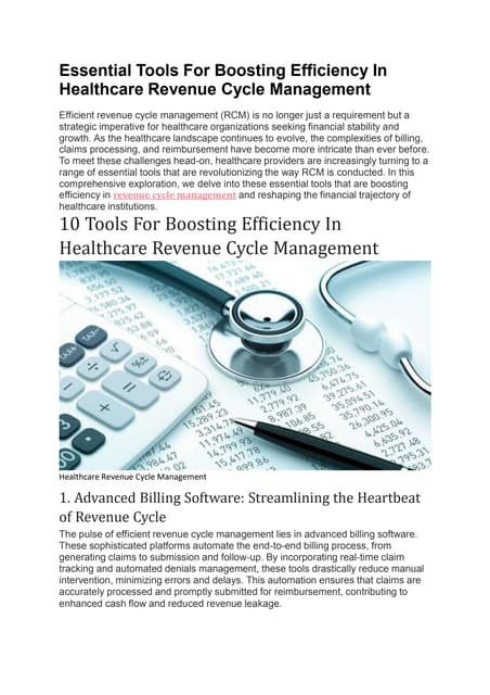 Best Practices for Denial Management in Healthcare RCM.ppt | Health Insurance | Insurance