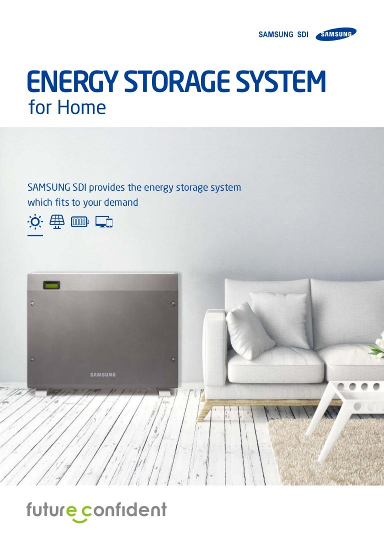 Samsung ESS For residential All In One Energy Storage.