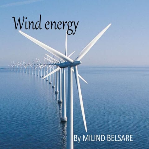 development of wind energy in india | PPTX