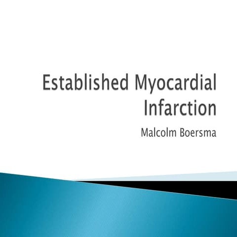 Myocardial infarction | PPT