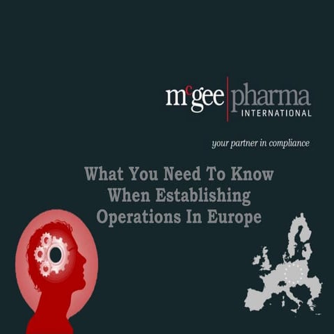 Establishing eu operations | PPT
