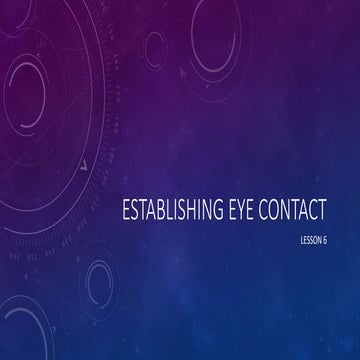 Establishing eye contact.pptx