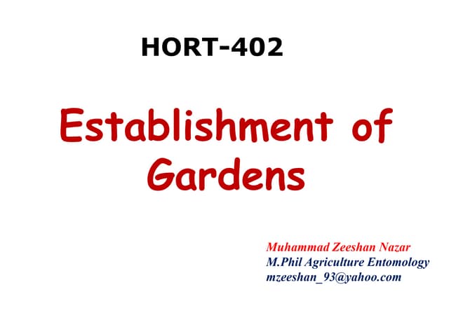 Pomology, Horticulture Plant Sciences.pptx