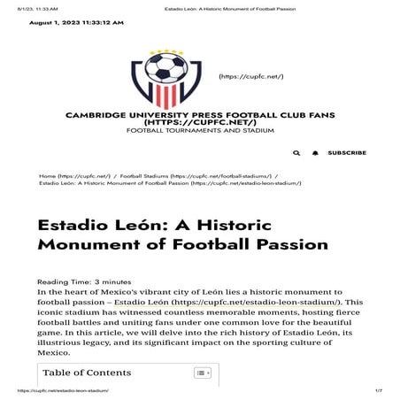 Estadio León_ A Historic Monument of Football Passion.pdf