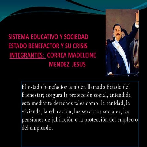 Estado Benefactor | PPT