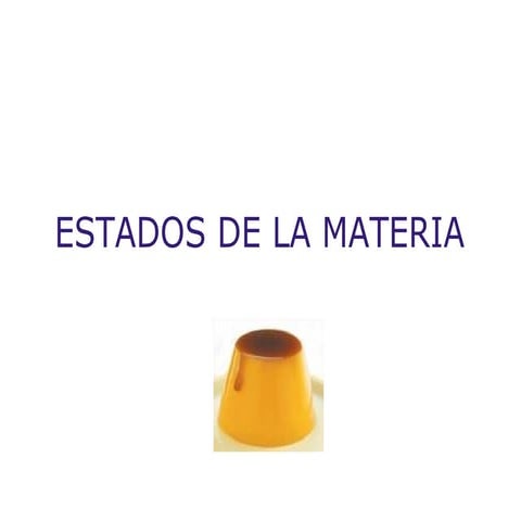 Estados De La Materia | PPT