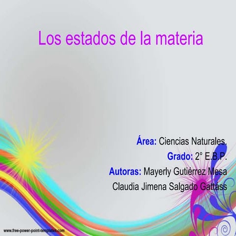LA MATERIA átomo y partes de un átomo y su estructura | PPTX