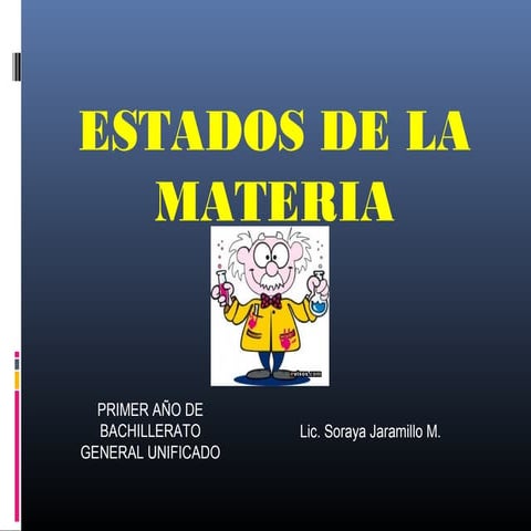 Estados de la materia | PPT
