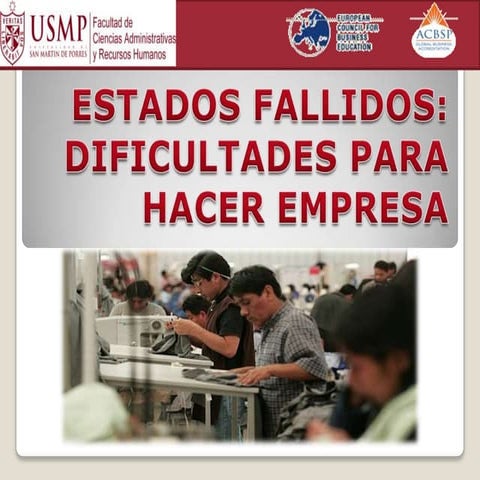 Estados fallidos | PPTX