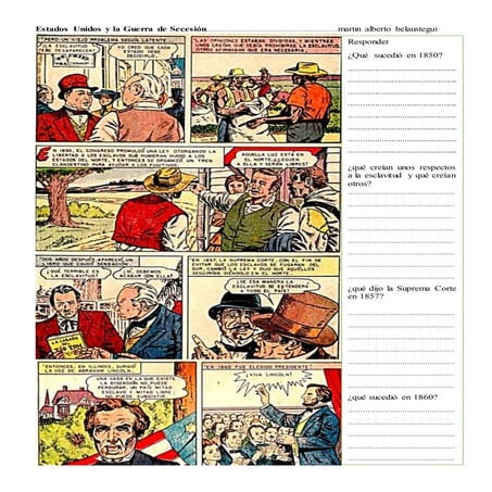Estados Unidos y la Guerra de secesión | DOCX