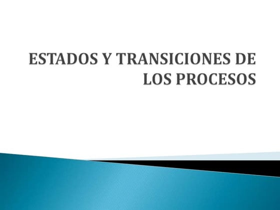 Modelos de estados y transicion | PPTX | Technology & Computing