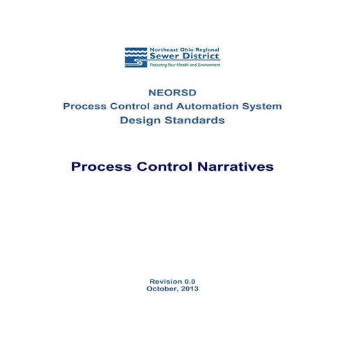Estandar control narrative | PDF