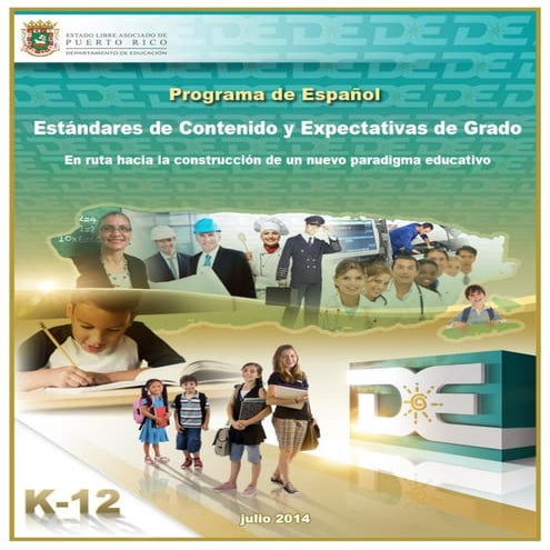 Estándares de contenido y expectativas de grado / Español 2014 | PDF