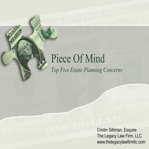 Estate planning presentation | PPTX