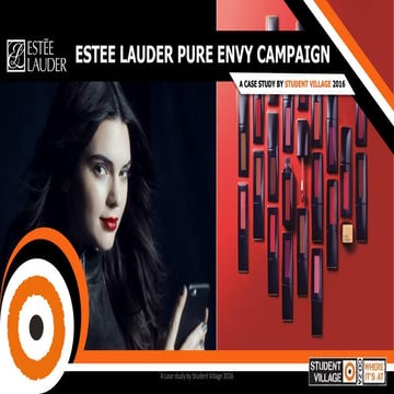 Estee Lauder Pure Envy Campaign | PDF
