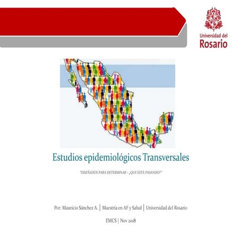 Estudios Epidemiologicos Transversales | PPTX