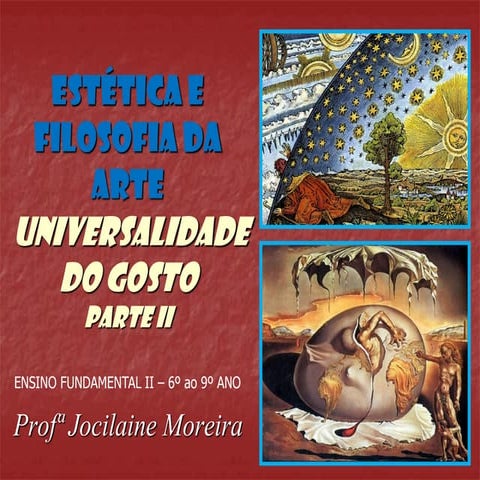 Estetica e Filosofia da Arte - Parte II | PDF
