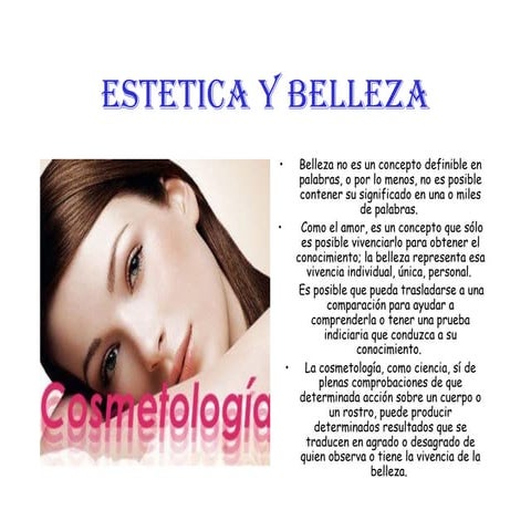 Estetica Y Belleza | PPT