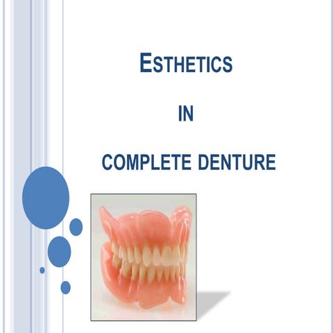 Esthetics in complete denture.pptx