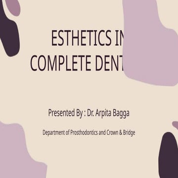 ESTHETICS IN COMPLETE DENTURE prostho.pptx