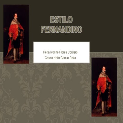 Mueble Estilo Fernandino | PPTX