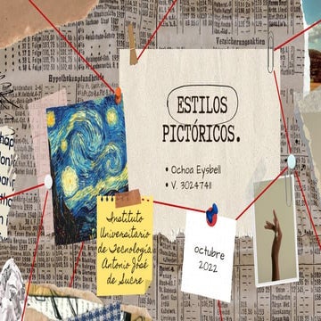 ESTILOS PICTÓRICOS A TRAVÉS DE LA HISTORIA | PDF